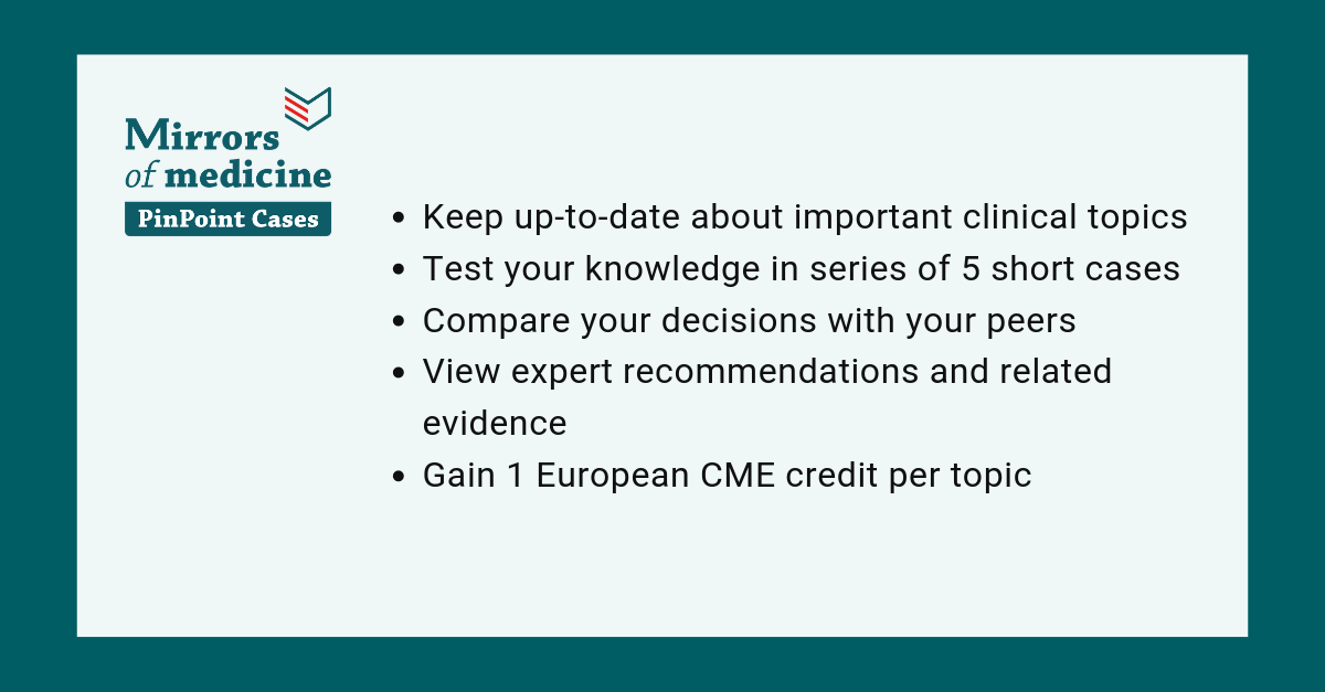 Mirrors of Medicine - PinPoint cases - Method